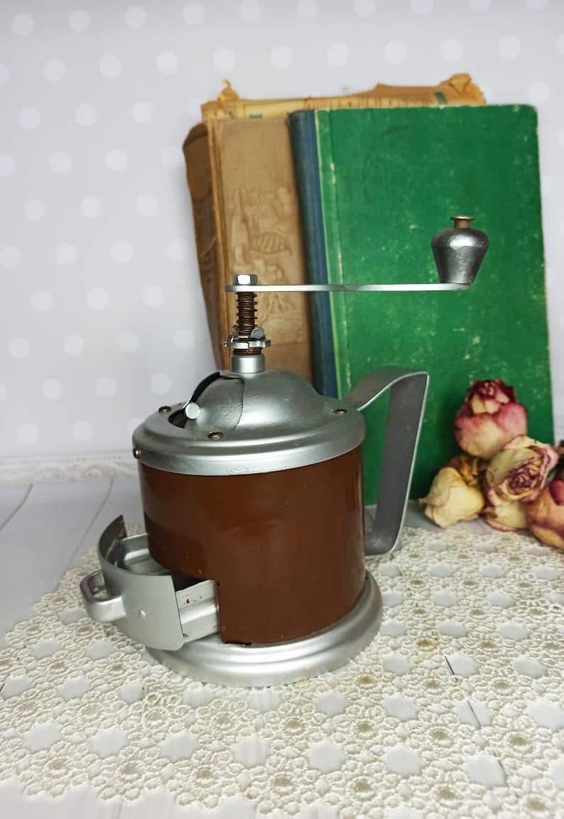 Vintage Metal Coffee Grinder Soviet metal Pepper Mill Retro | Etsy