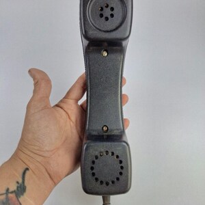 Set Vintage Rotary Telephone Parts, Handset From a Landline Phone of ...