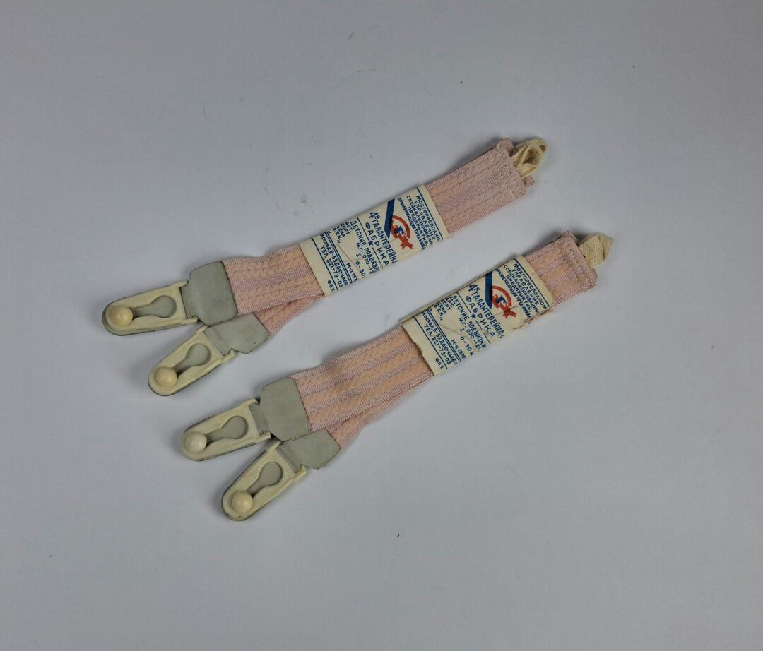Rare Find, Vintage Baby Suspenders USSR, Antique Baby Garters, Doll ...