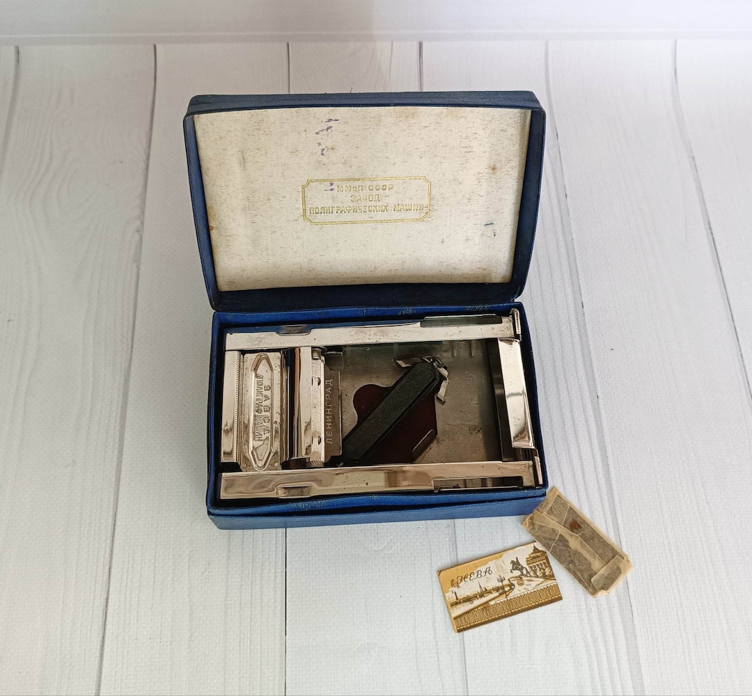 Antique Razor Blade Sharpener Soviet Vintage Blade Dressing Device ...