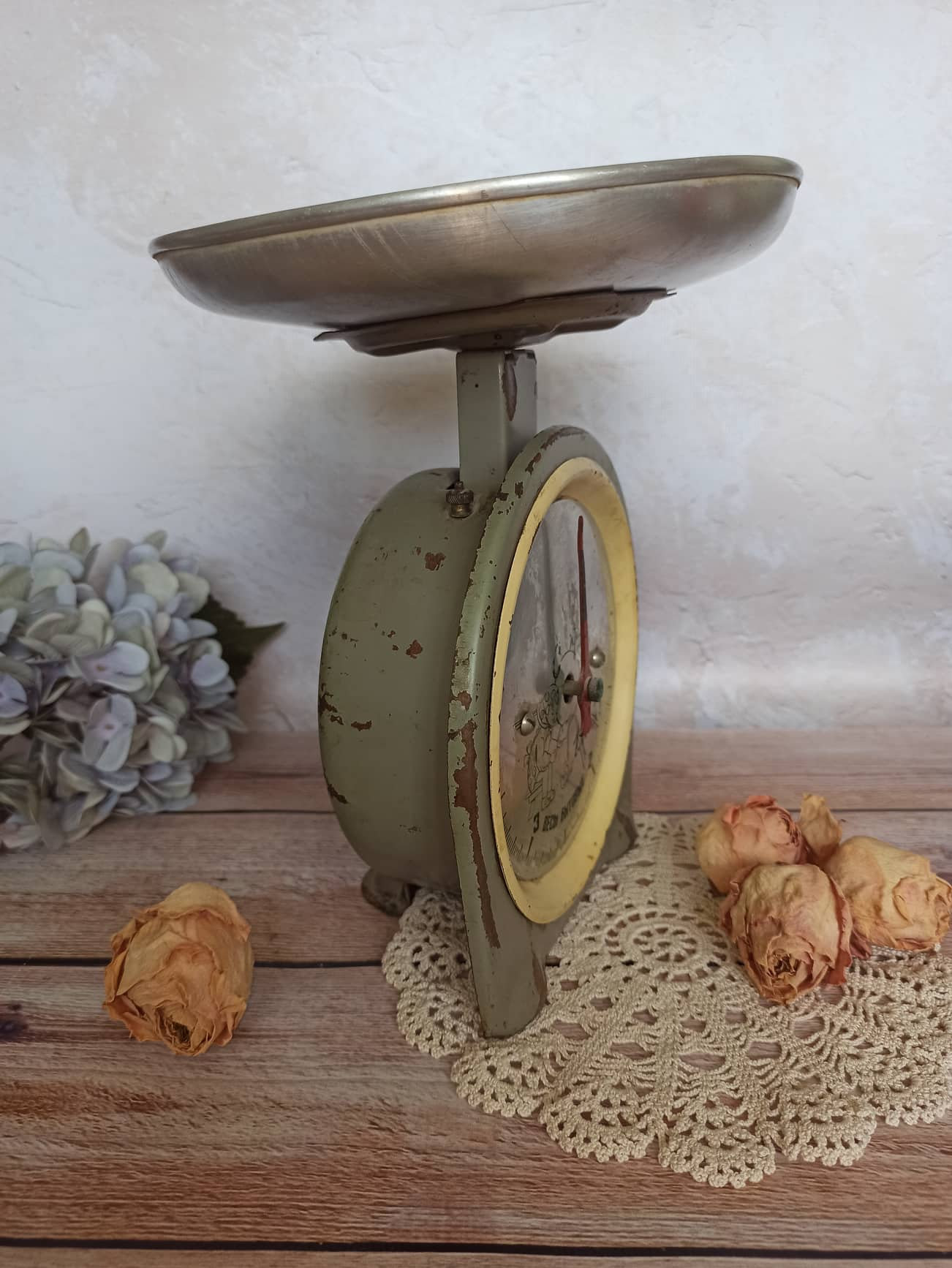 Vintage Metal Kitchen Weighing Scale Antique Scales of the - Etsy