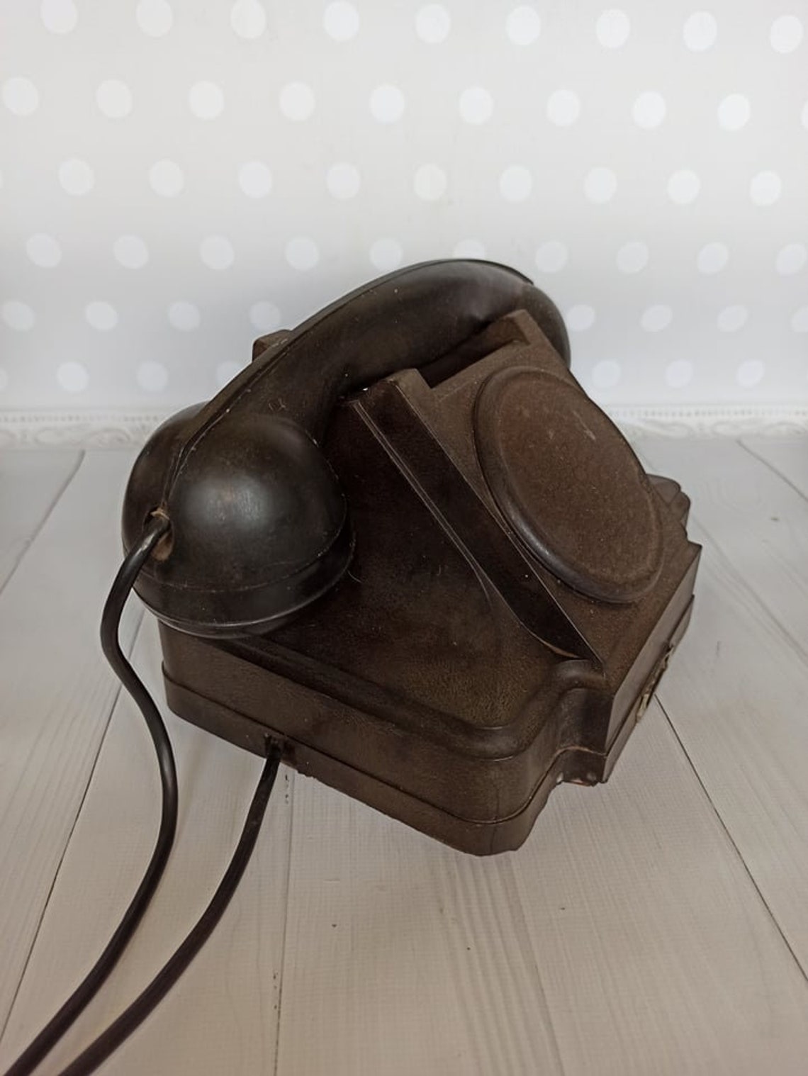 1950 Vintage Telephone Retro Office Decor Old Phone Vintage | Etsy