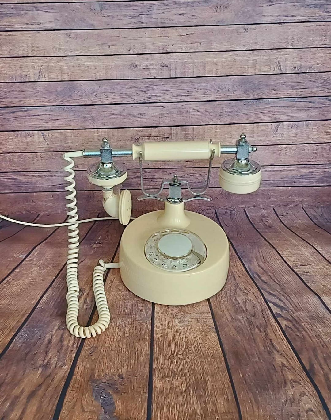 French Victorian Style Rotary Phone Vintage Telephone Retro Office ...