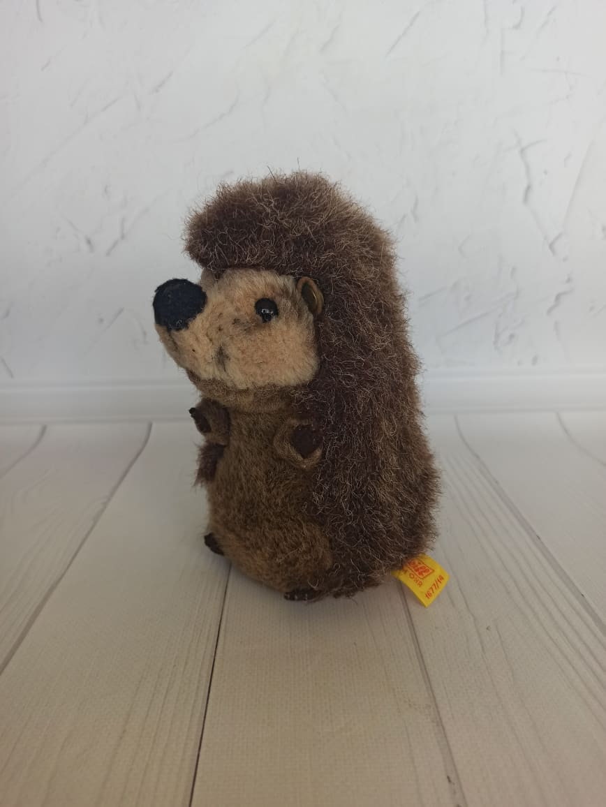 Steiff Joggi Hedgehog W Original Tag and Ear Button 1677/14 Original ...