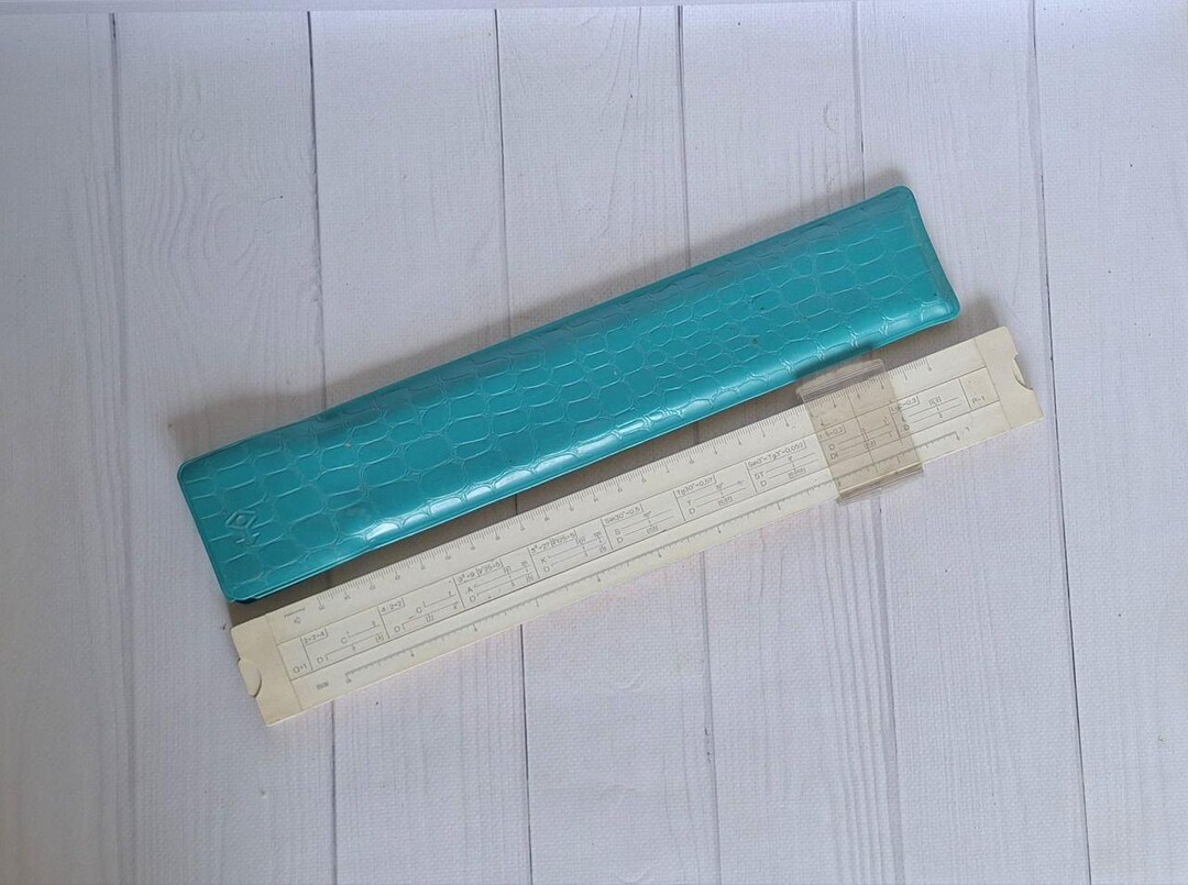 Vintage USSR Plastic Slide Rule - Etsy