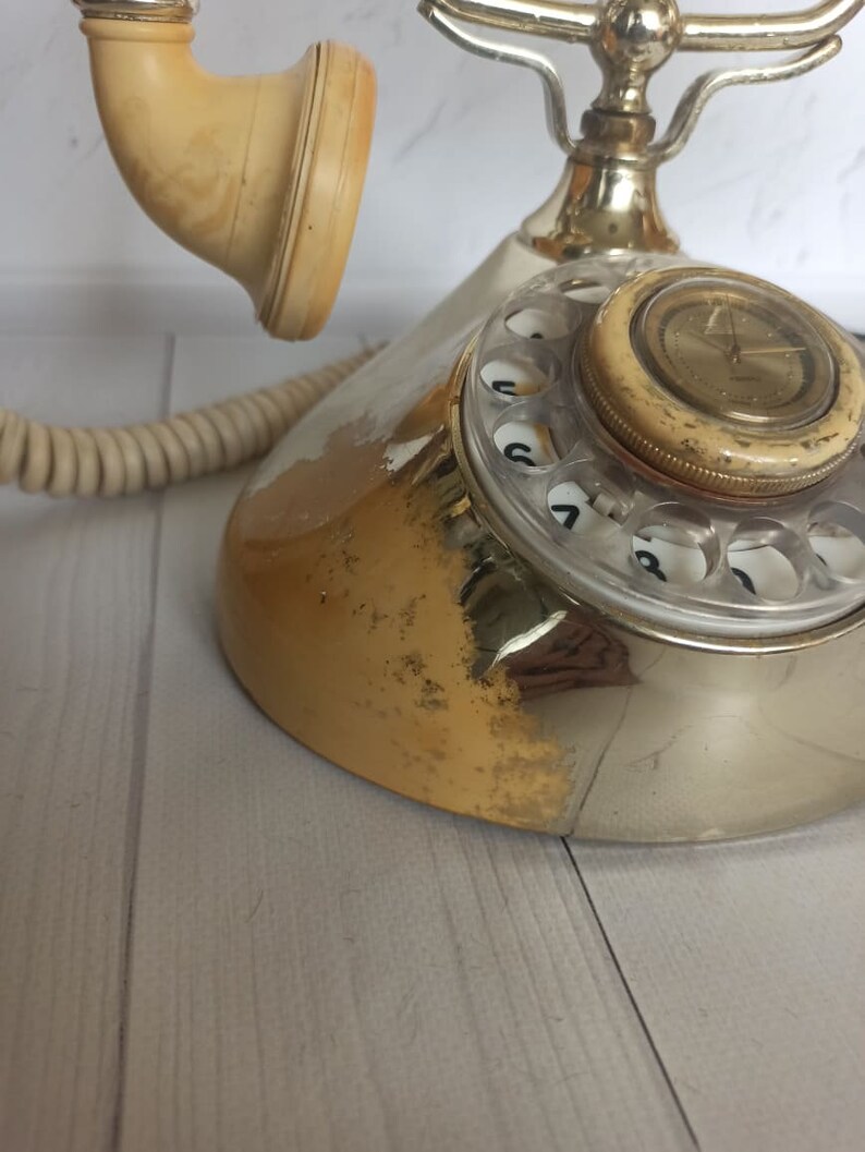 French Victorian Style Rotary Phone Vintage Telephone Retro | Etsy