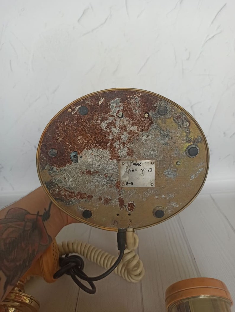 French Victorian Style Rotary Phone Vintage Telephone Retro | Etsy