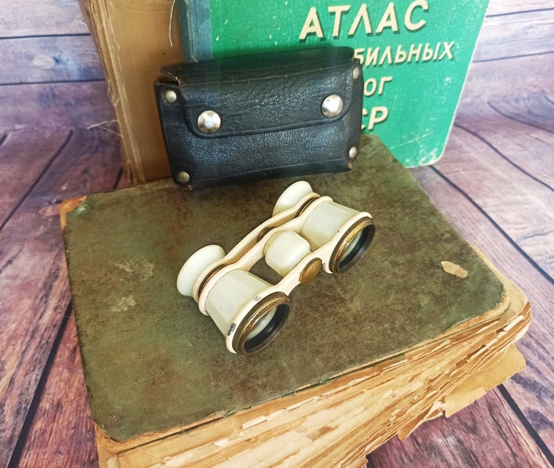 Vintage Binoculars Theatrical Vintage Optical Instrument - Etsy