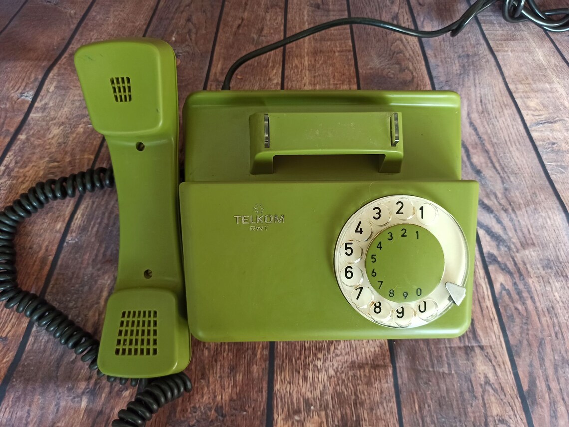 Desktop Vintage Phone Retro Office Decor Old Phone Vintage - Etsy