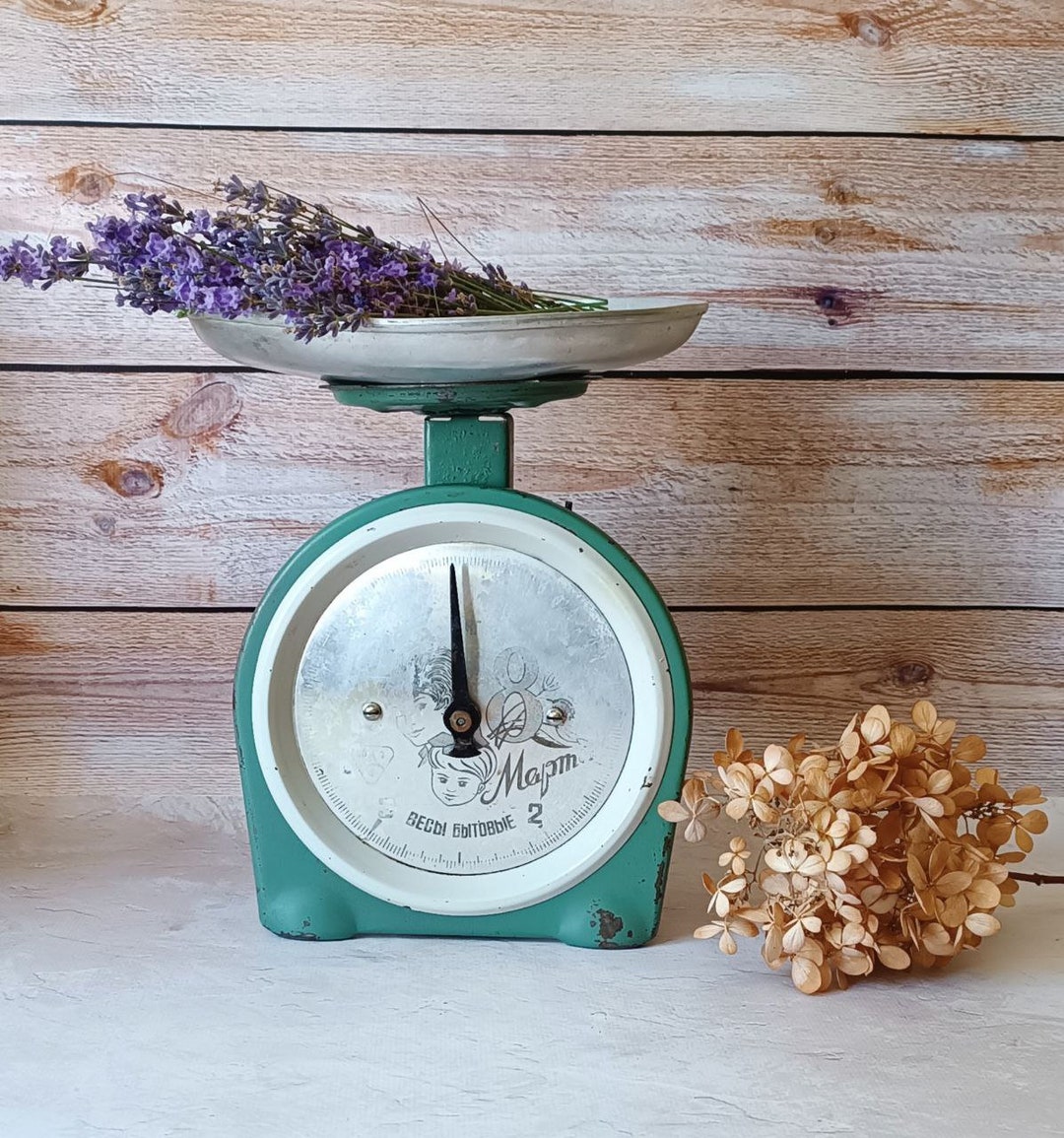 Antique Metal Kitchen Weighing Scale Antique Scales of the USSR 1960 ...