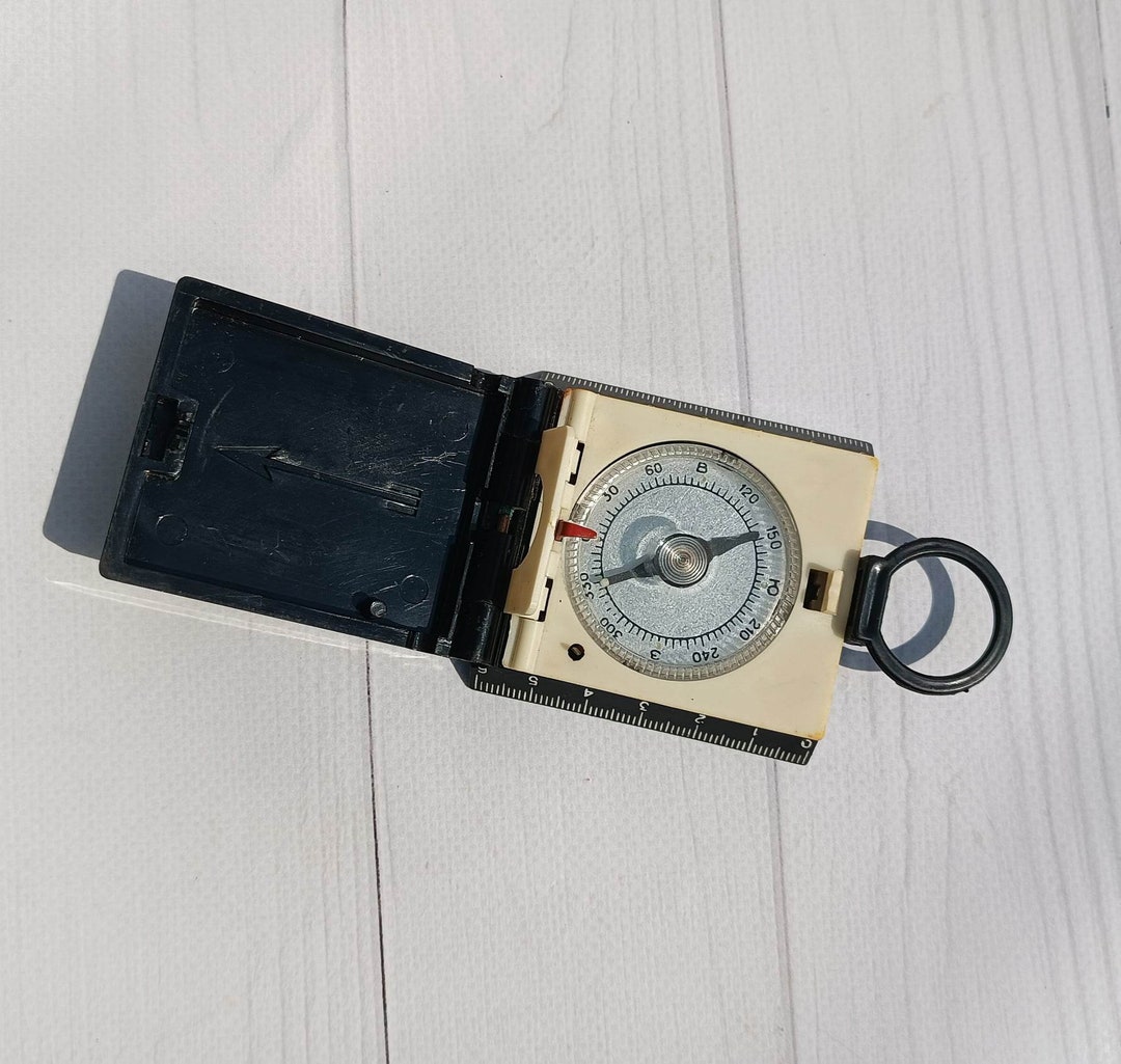 Vintage Soviet Compass, Soviet Army Military Pocket Compass, Camping ...