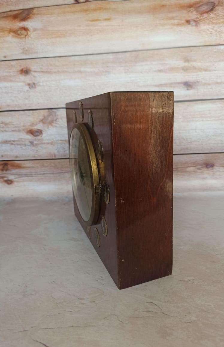 Vintage 70s Wall Clock Mantel Clock Vintage Home Decor Retro | Etsy