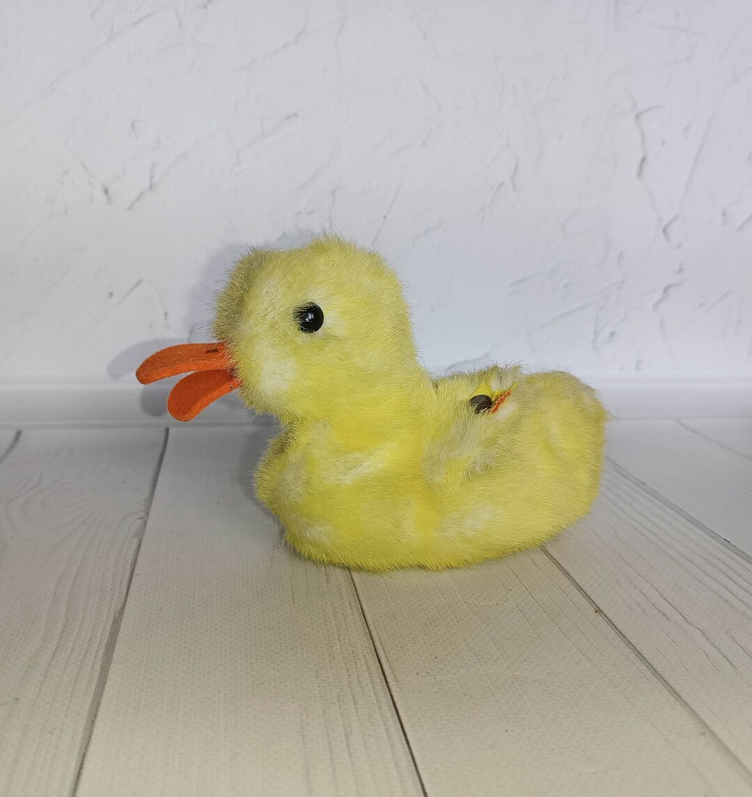 Vintage Steiff Piccy Duck 3242/08 Cosy Toy Button Vintage Soft Toy ...