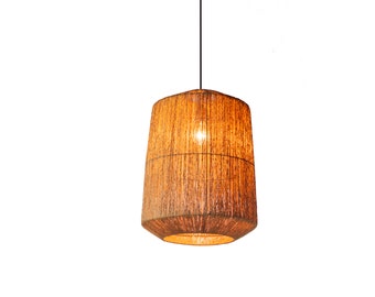 Natural Ceiling Light - Etsy