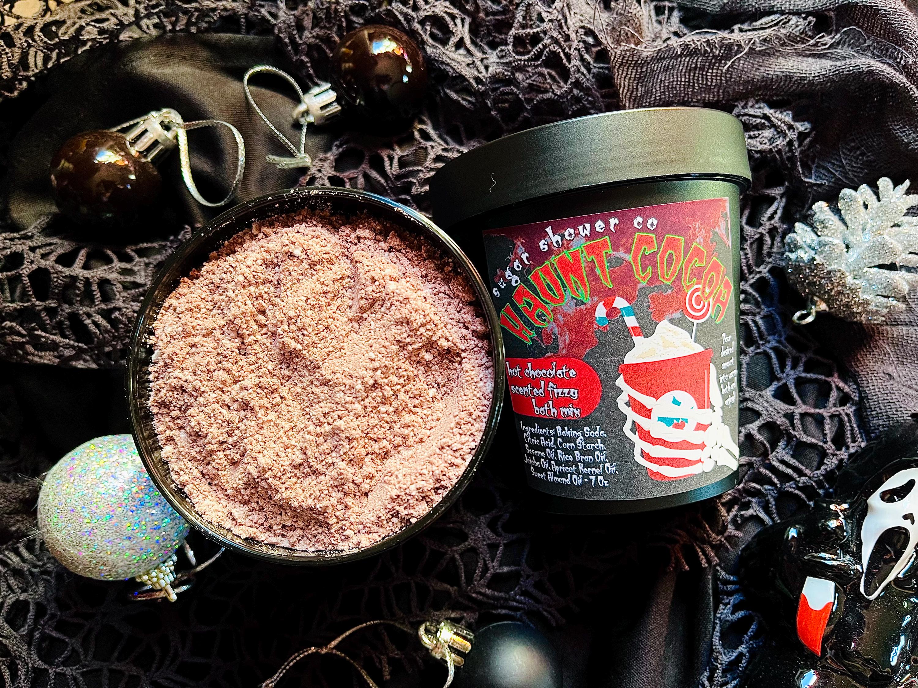 Haunt Cocoa Fizzy Bath Mix - Hot Chocolate Scented - Bath Fizzy - Bath ...