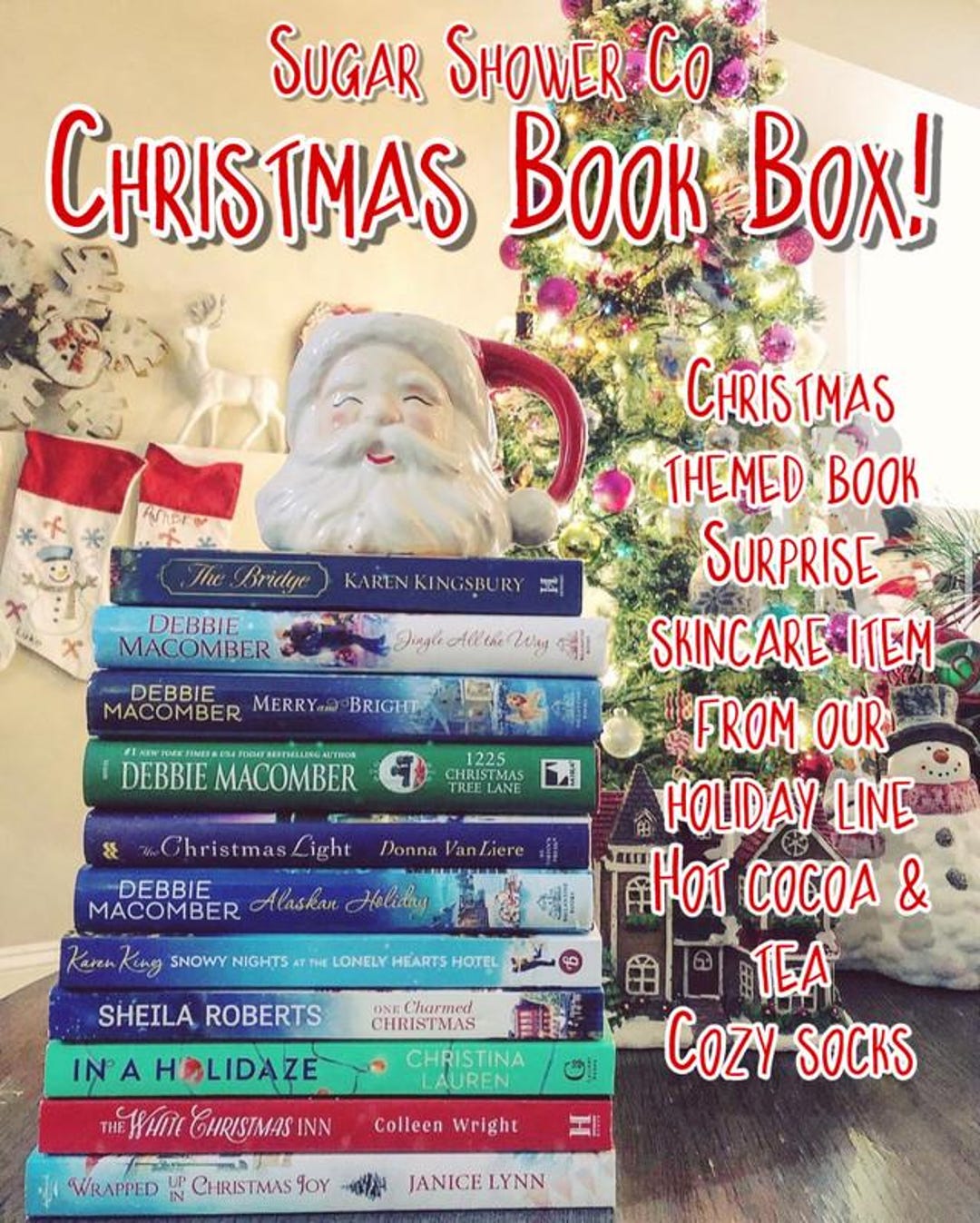 Christmas Book Box - Surprise Book Box - Mystery Book Box - Blind Date ...