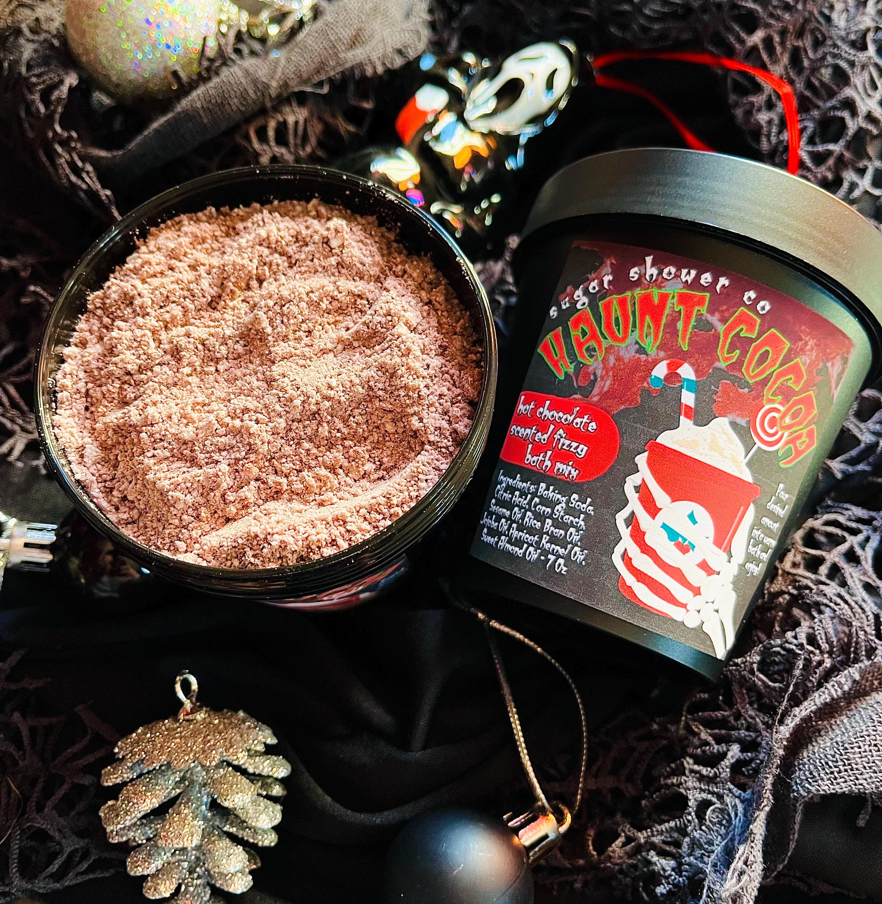 Haunt Cocoa Fizzy Bath Mix - Hot Chocolate Scented - Bath Fizzy - Bath ...