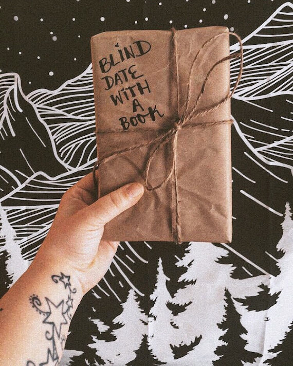 Blind Date With a Book FREE BOOKMARK Mystery Book Gift - Etsy