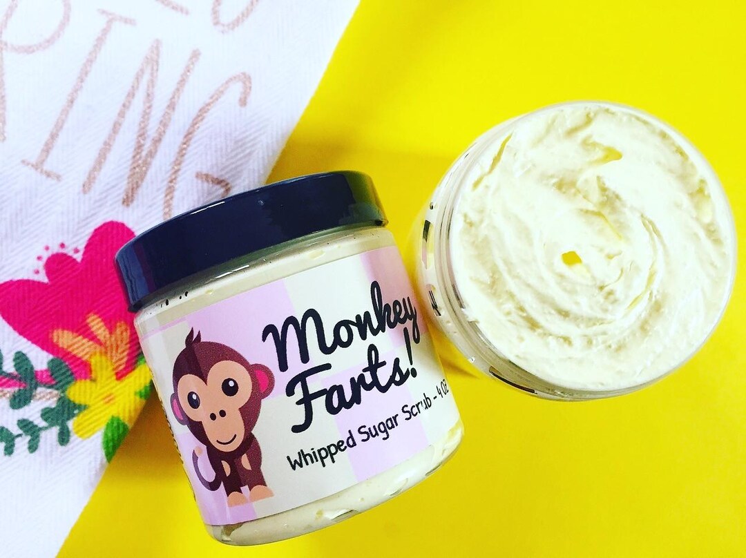 Monkey Farts Whipped Sugar Scrub - Body Scrub - Etsy