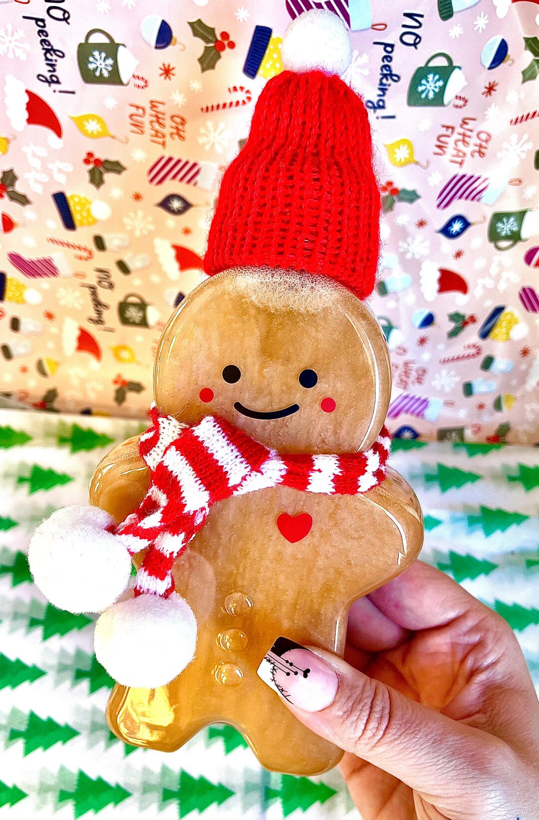 Mr. Ginger Cookie Crunch Shower Gel & Bubble Bath Jumbo Reusable Bottle ...