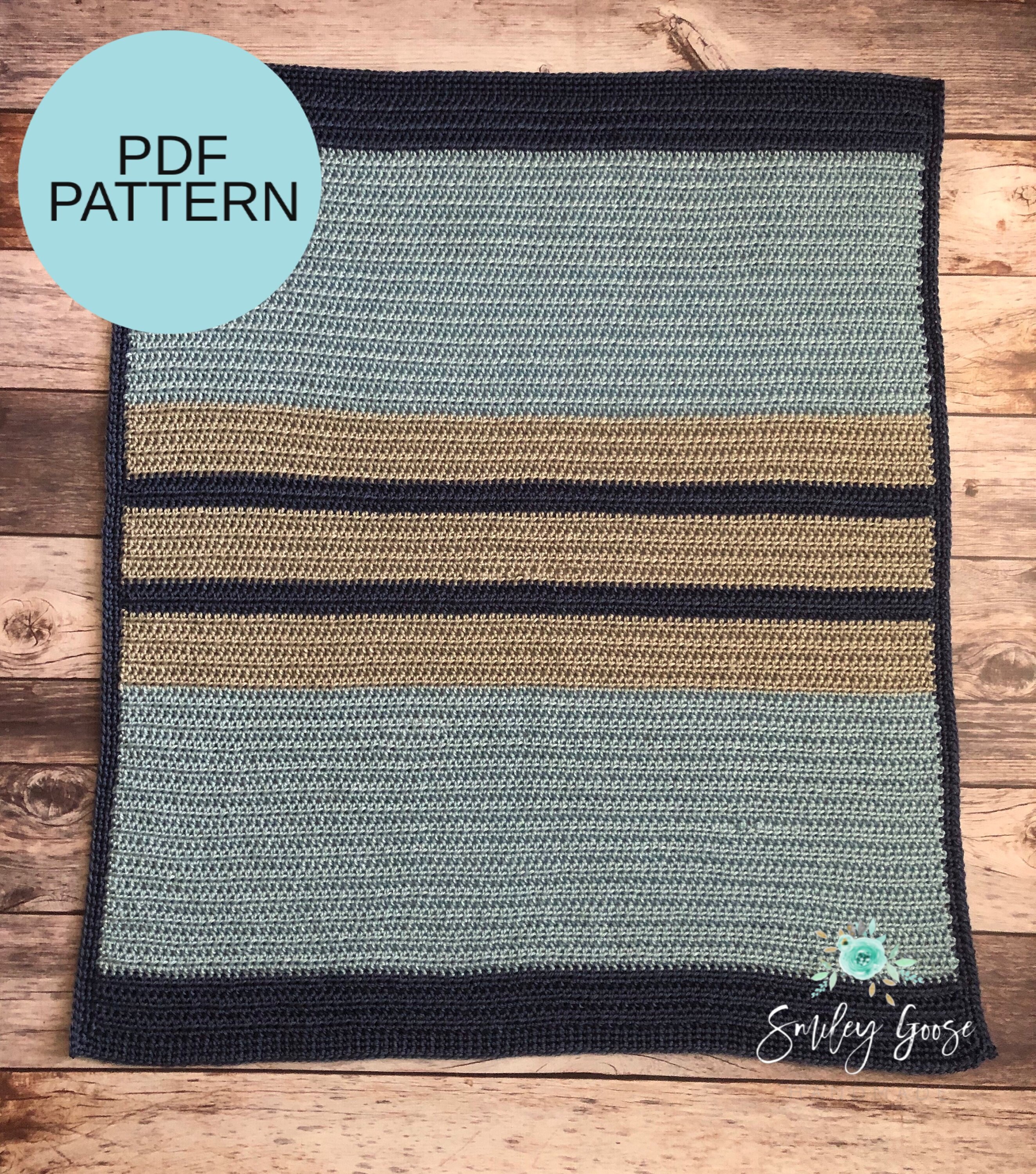 CROCHET BABY BLANKET Pattern: Reed Baby Blanket Easy Crochet - Etsy