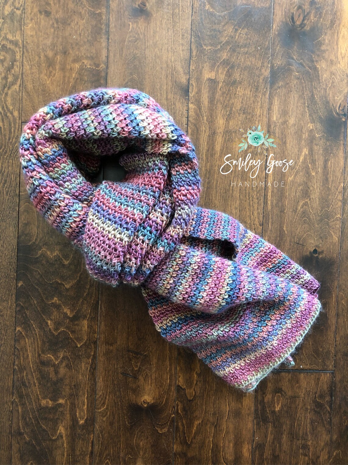 CROCHET SCARF PATTERN: Arden Blanket Scarf Easy Scarf - Etsy