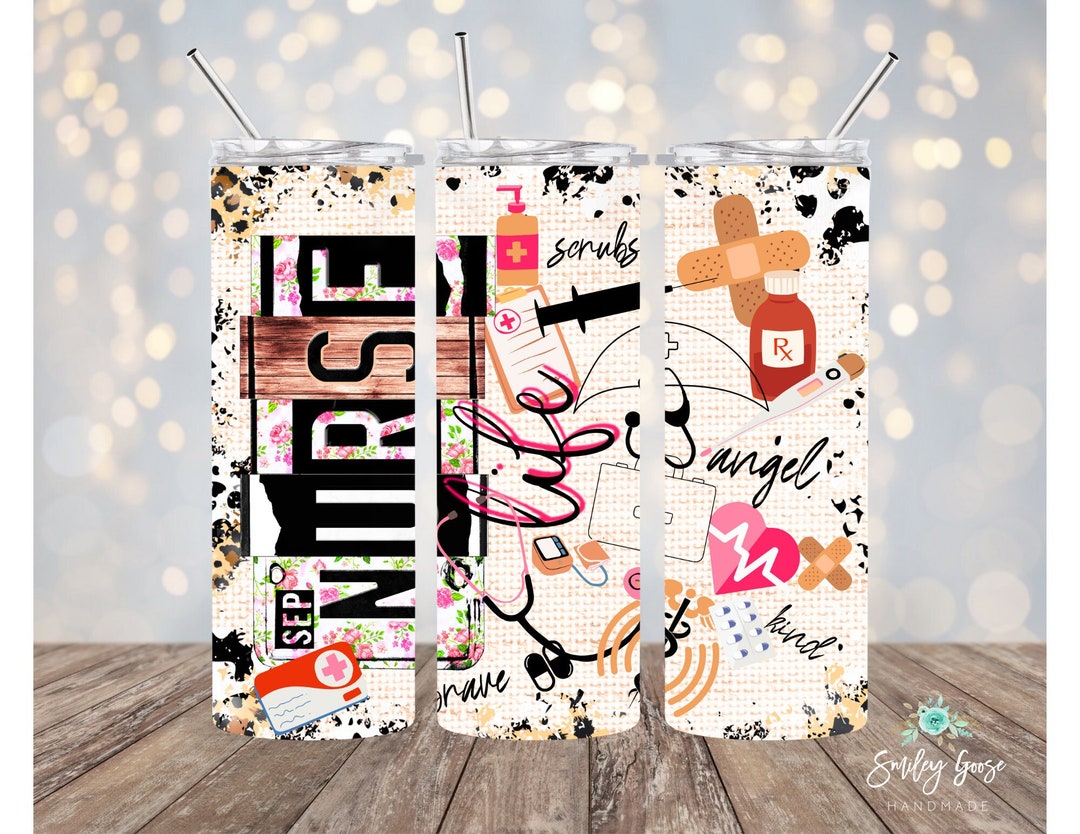 Nurse Life Tumbler, Nurse Cup, Nurse Accessory, Nurse Appreciation Gift ...