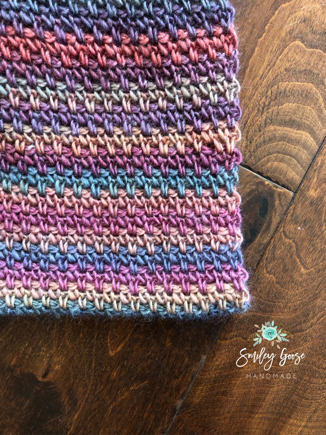 CROCHET SCARF PATTERN: Arden Blanket Scarf Easy Scarf - Etsy