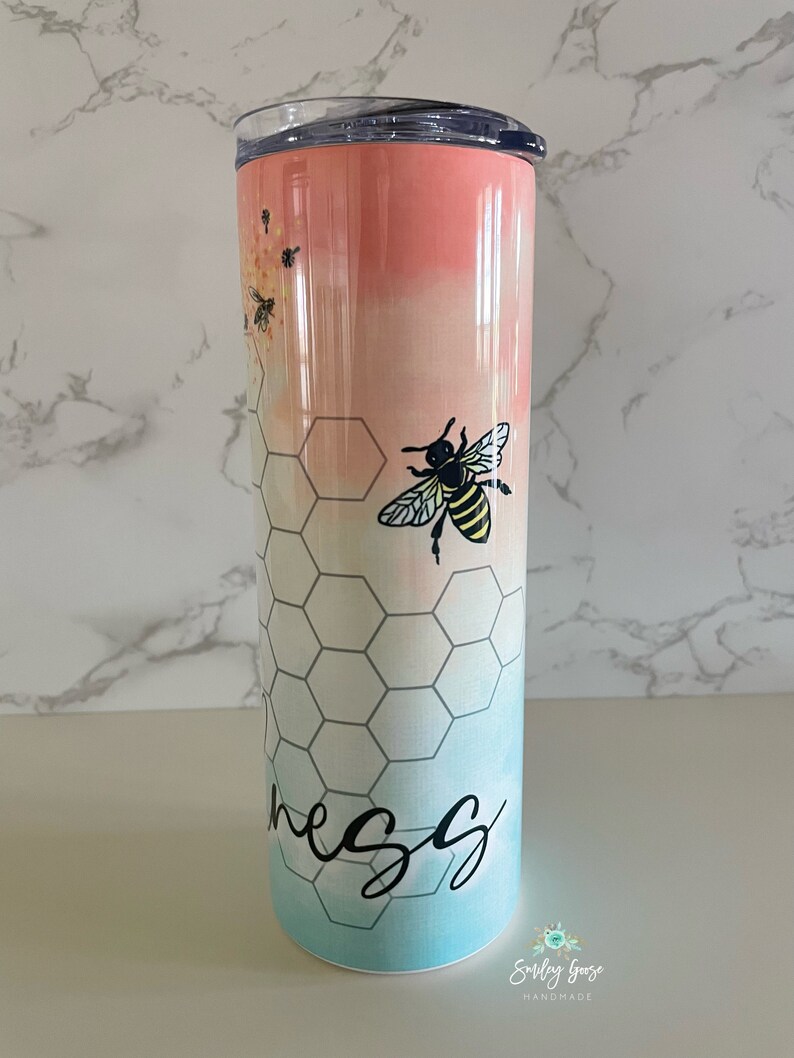 Spread Kindness Tumbler Bee Kind Cup Bee Tumbler Be Kind - Etsy
