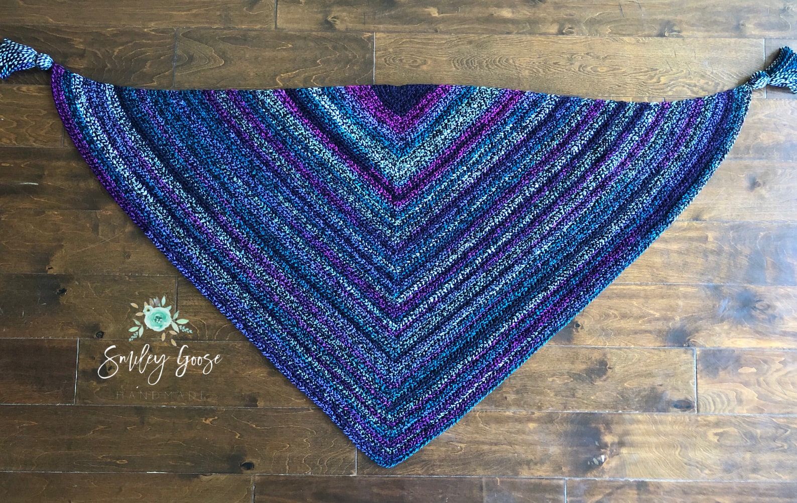 CROCHET SCARF PATTERN: Retro Triangle Scarf Easy Triangle - Etsy
