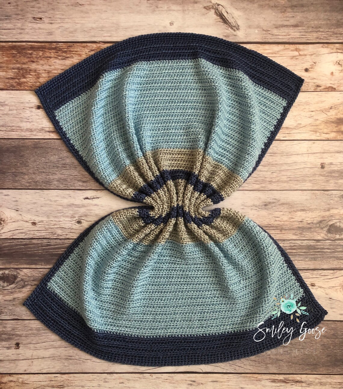 CROCHET BABY BLANKET Pattern: Reed Baby Blanket Easy Crochet - Etsy