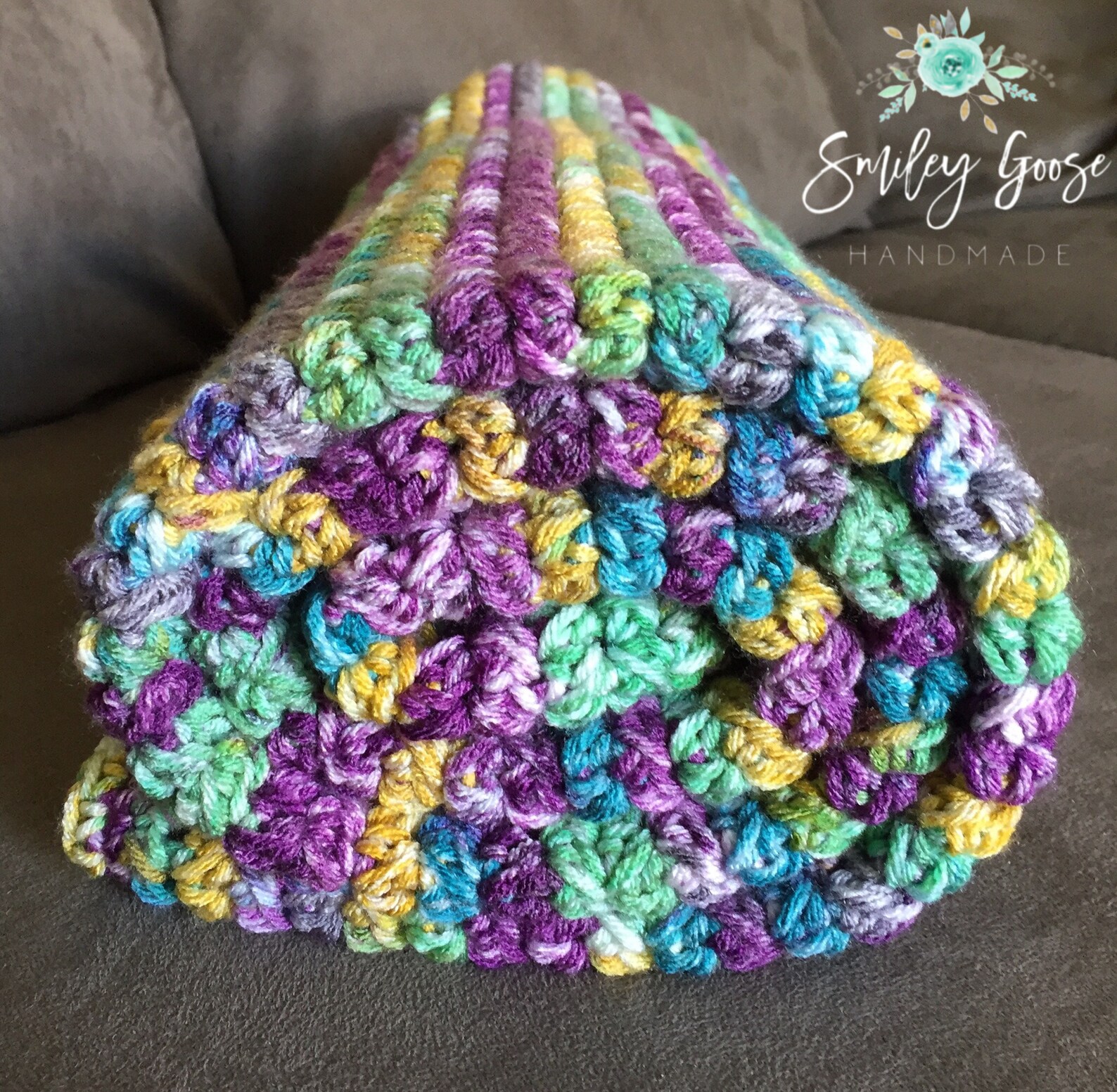 CROCHET BABY BLANKET Pattern: Kayson Baby Blanket Easy - Etsy