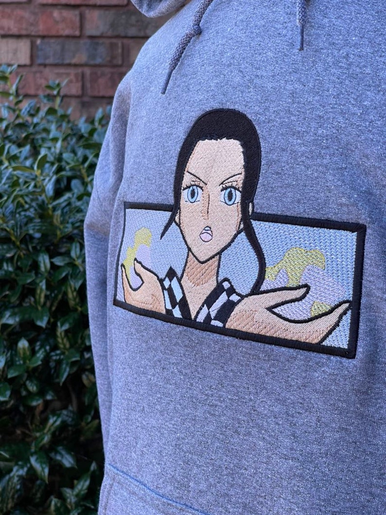 Nico Robin One Piece Anime Hoodie Straw Hat Pirates - Etsy