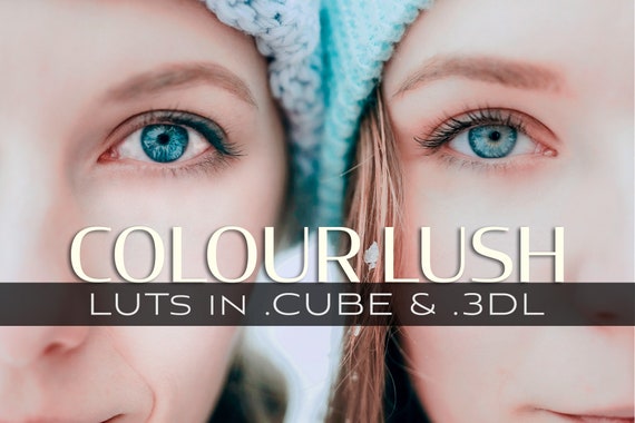 3d Luts Colour Lush Color Grading Video Color Look up | Etsy