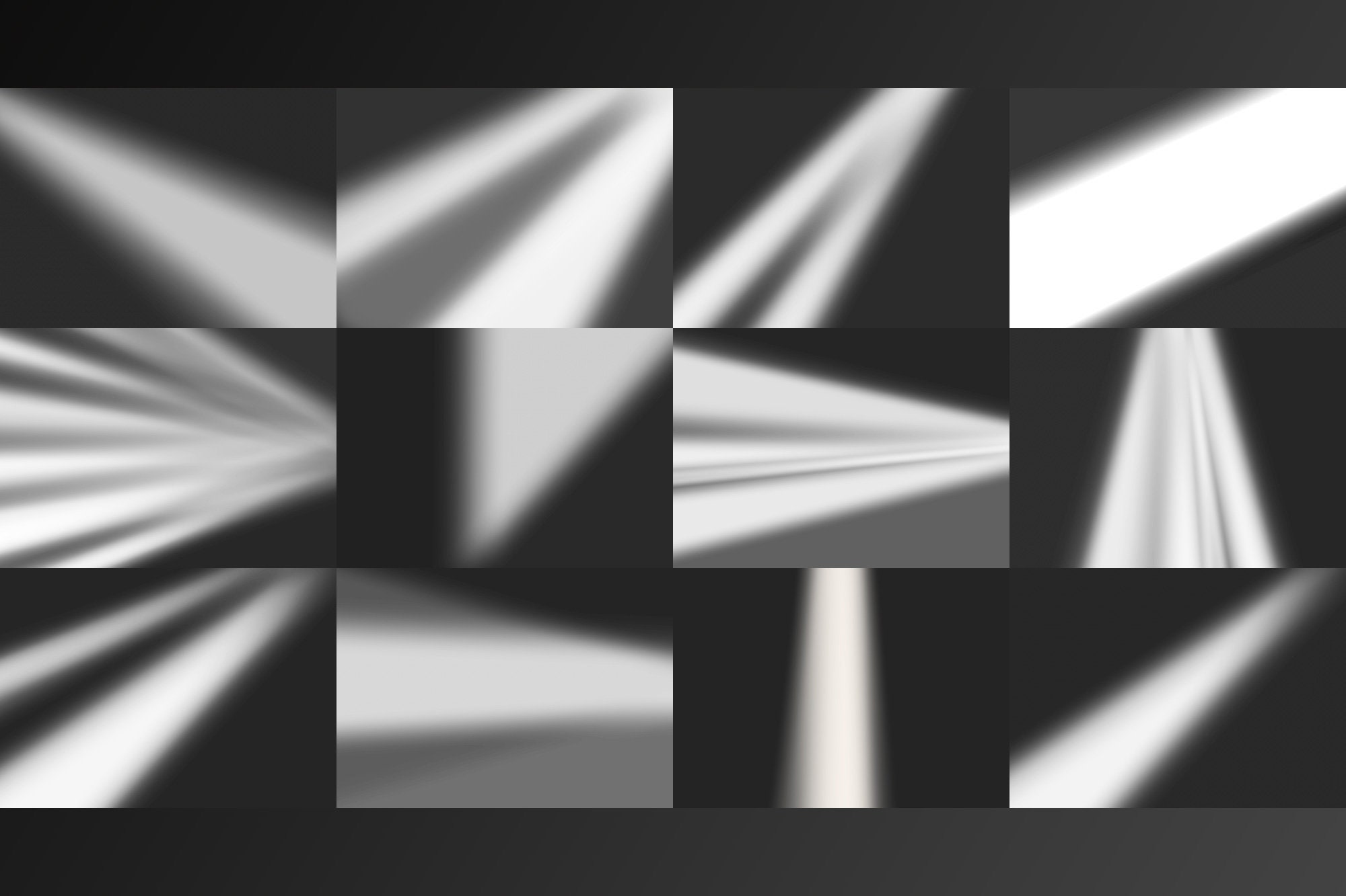 Light Shaft Overlays, Photoshop Overlays, Light Beam, Sun Ray, Shadow ...