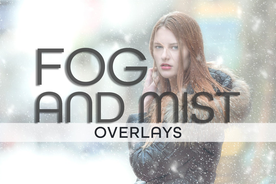 Fog and Mist Overlays, Photoshop Overlays, Fog Machine, Weather ...