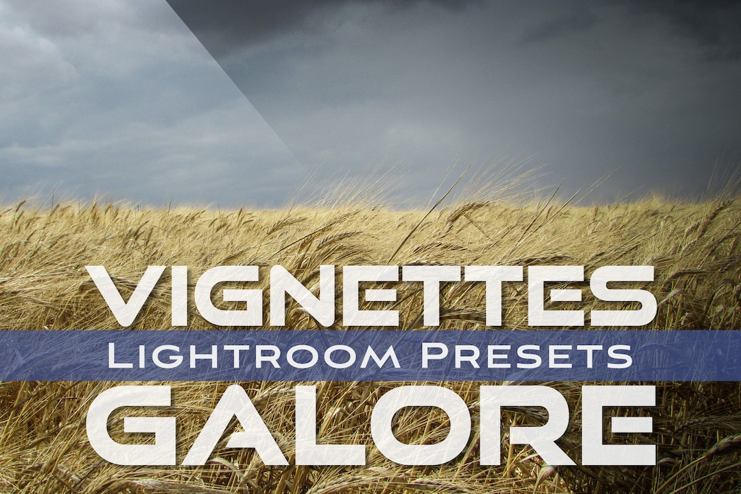 Vignettes Galore Presets, Moody Presets, Lightroom Preset, Dramatic ...