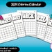 Printable 2024 Calendar Coloring Calendar Printable Kids Calendar ...
