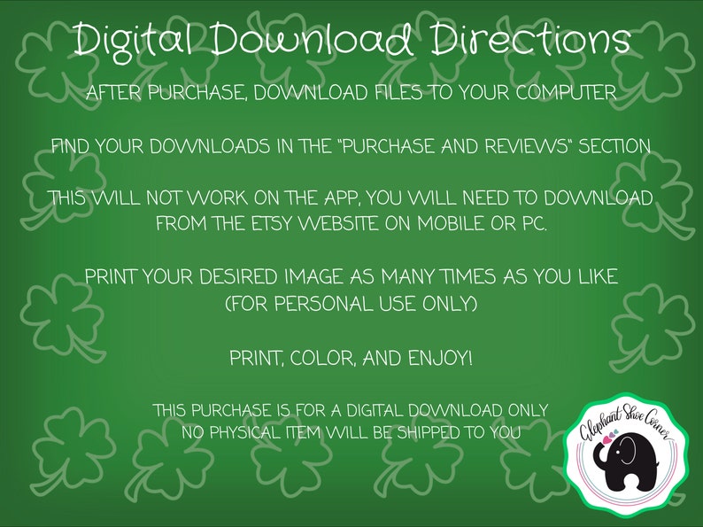 St. Patricks Day Coloring Card | Printable St. Patricks Day Card | DIY ...