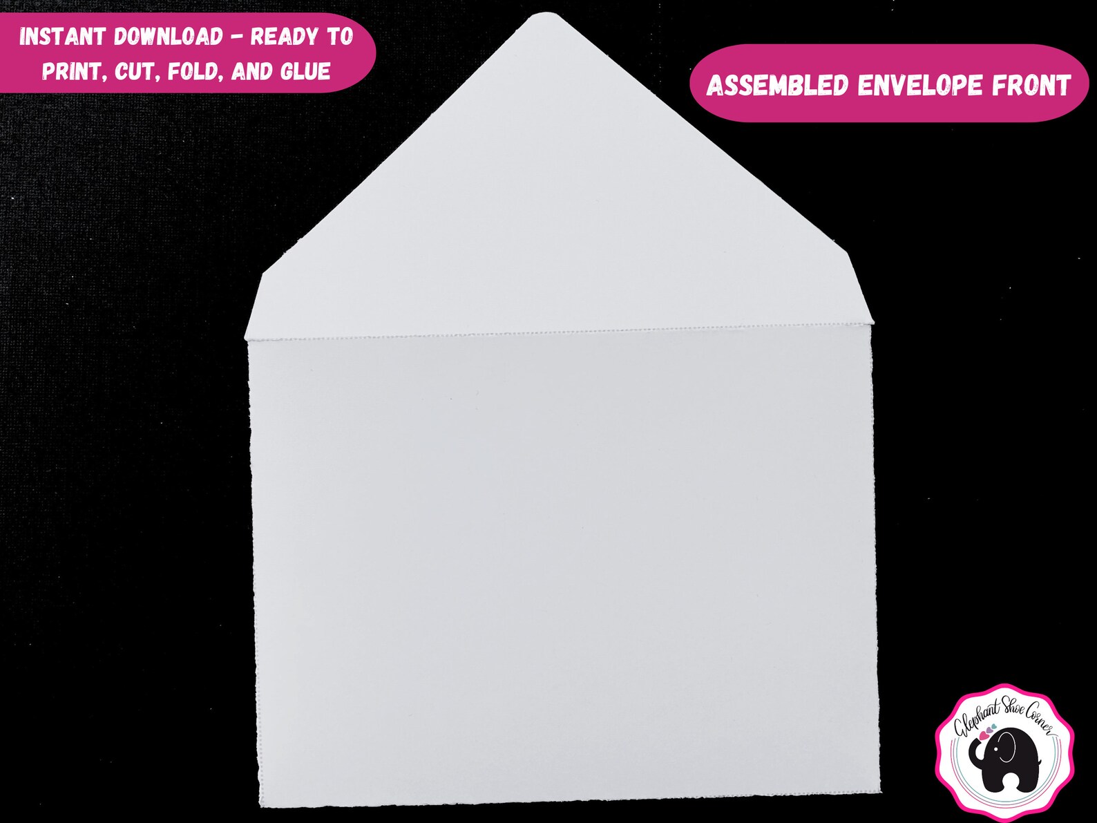 Printable Envelope Template | A2 Envelope PDF Template | Greeting Card Envelope | DIY Envelope ...
