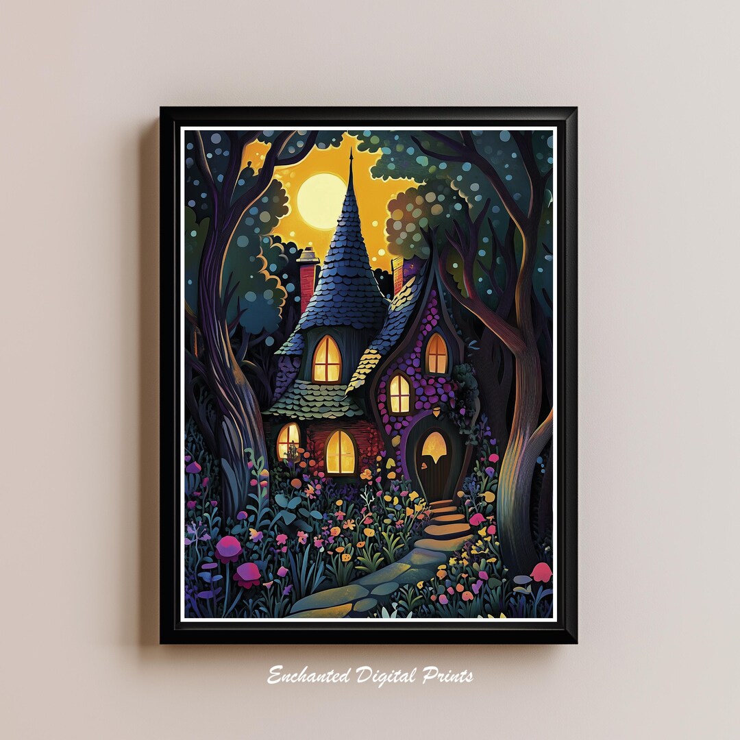 Whimsy in the Woods Art Print | PRINTABLE | No. 015 - Etsy