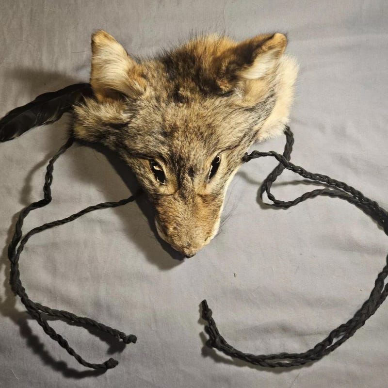 Coyote Mask - Etsy