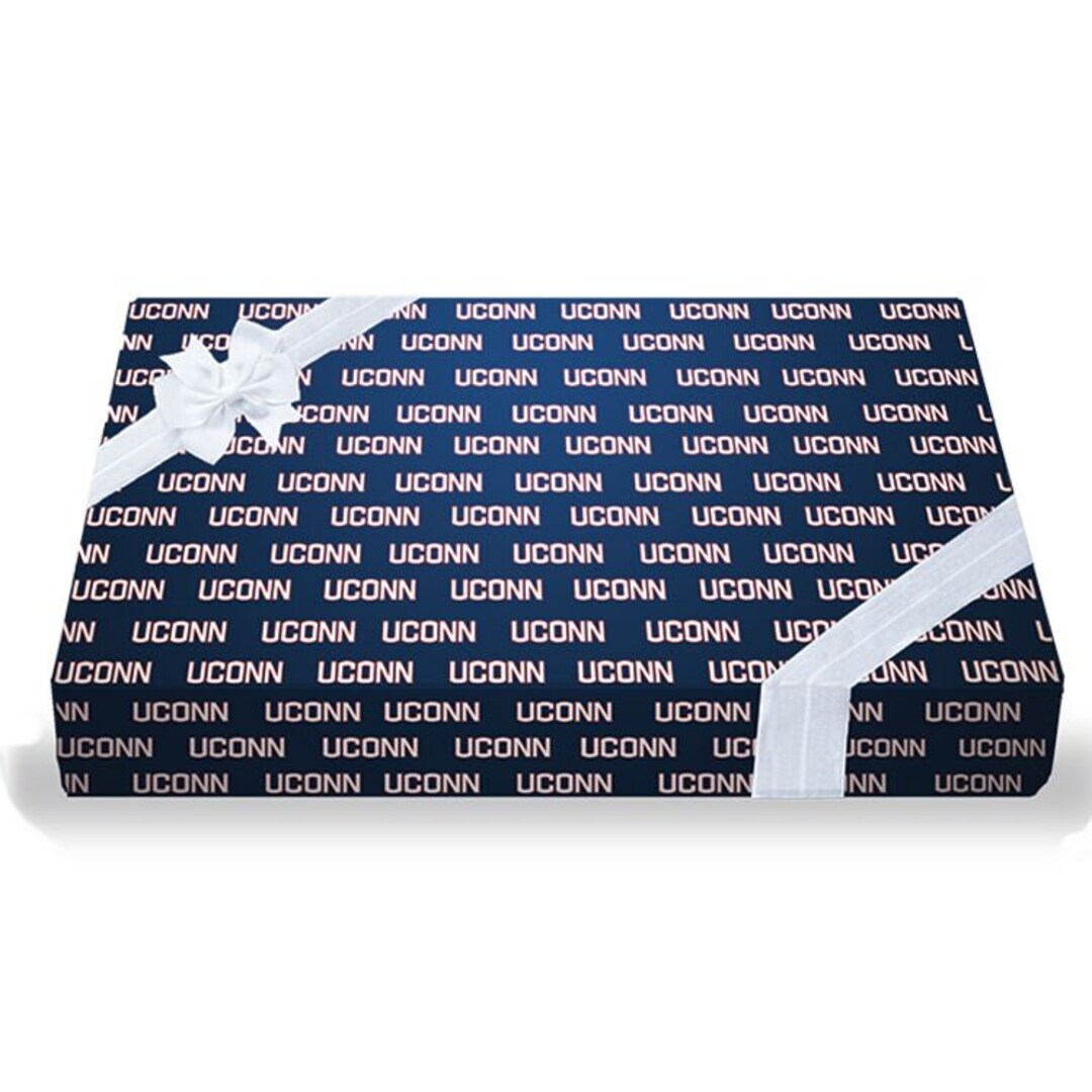 UCONN Logo Reusable Gift Wrap/sale/fabric - Etsy