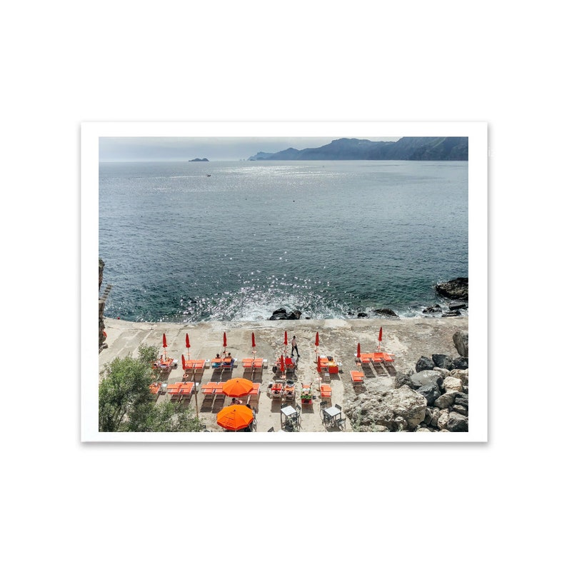 One Fire Beach, Praiano Prints, Positano, Amalfi Coast Photography ...