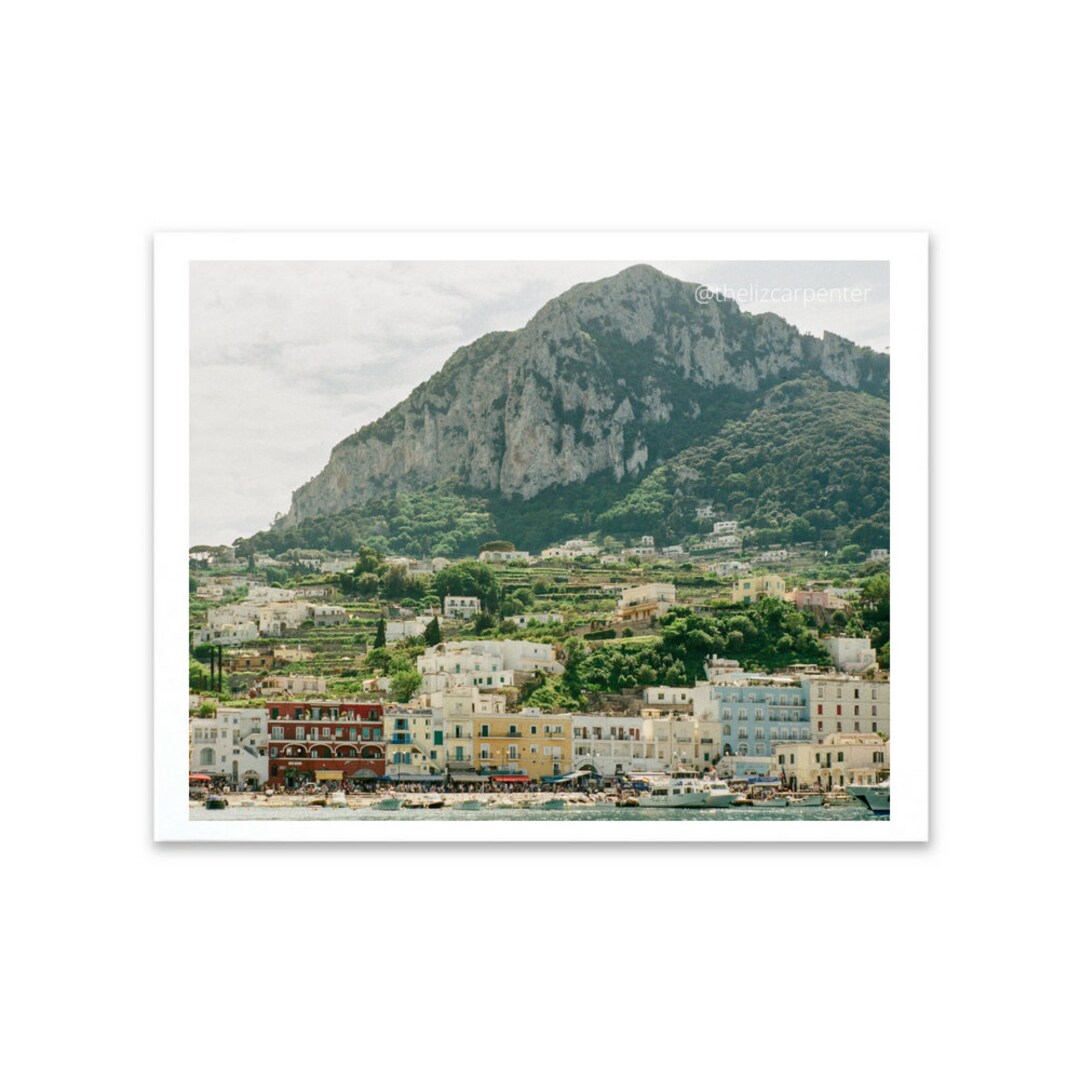 Capri Prints, Capri Photo, Capri Italy, Italy Photography, Capri Art ...