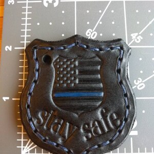 Firefighter or Police Shield Keychain With Free Custom Engraving ...