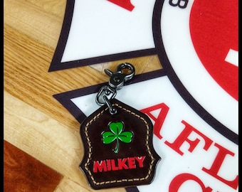 Firefighter Shield Keychain - Etsy