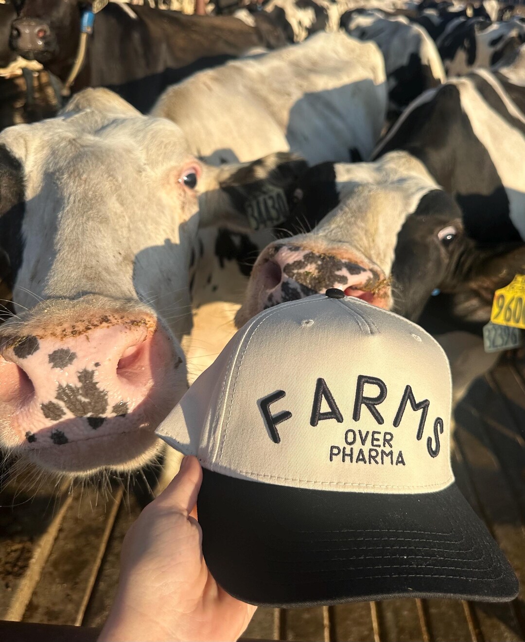 Farms Over Pharma Trucker Hat - Etsy