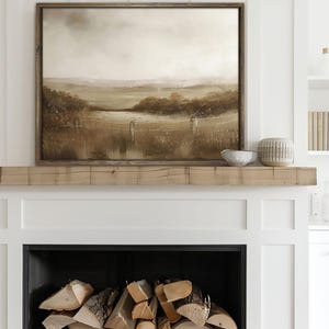 Rustic Meadow Framed Art Paper Print Fall Wall Art Simply Inspired ...