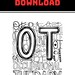 Occupational Therapy Png, OT, PNG, Digital Download - Etsy UK